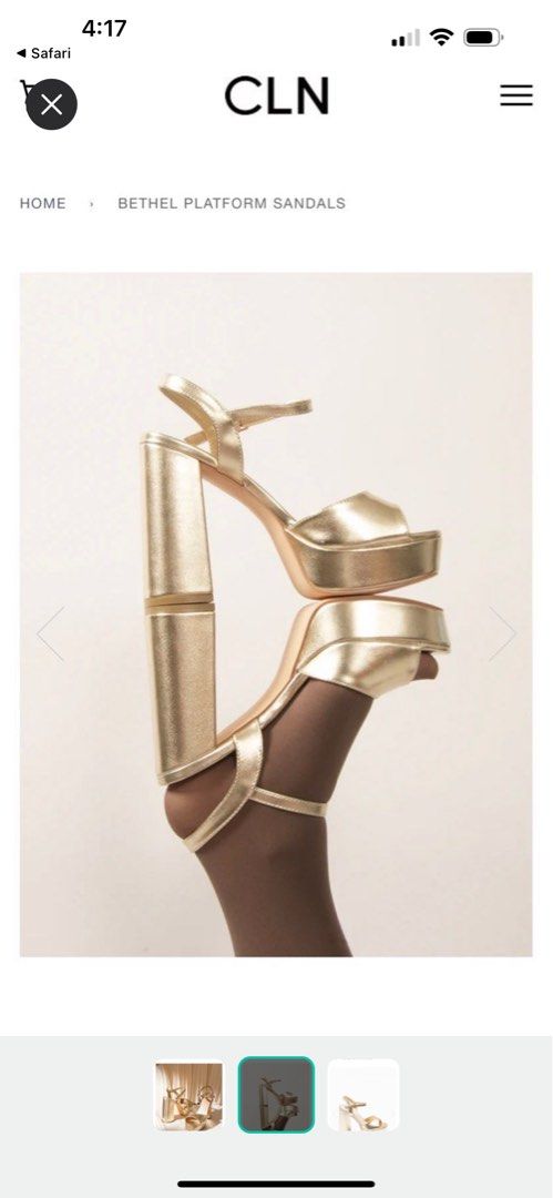 CLN Bethel, Women's Fashion, Footwear, Heels on Carousell
