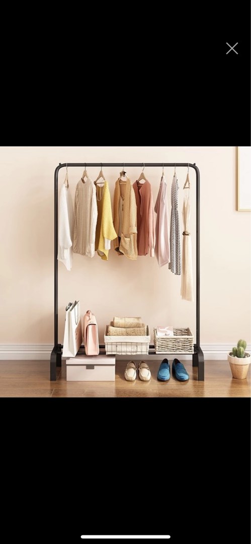 Clothes Rack, Furniture & Home Living, Furniture, Shelves, Cabinets ...