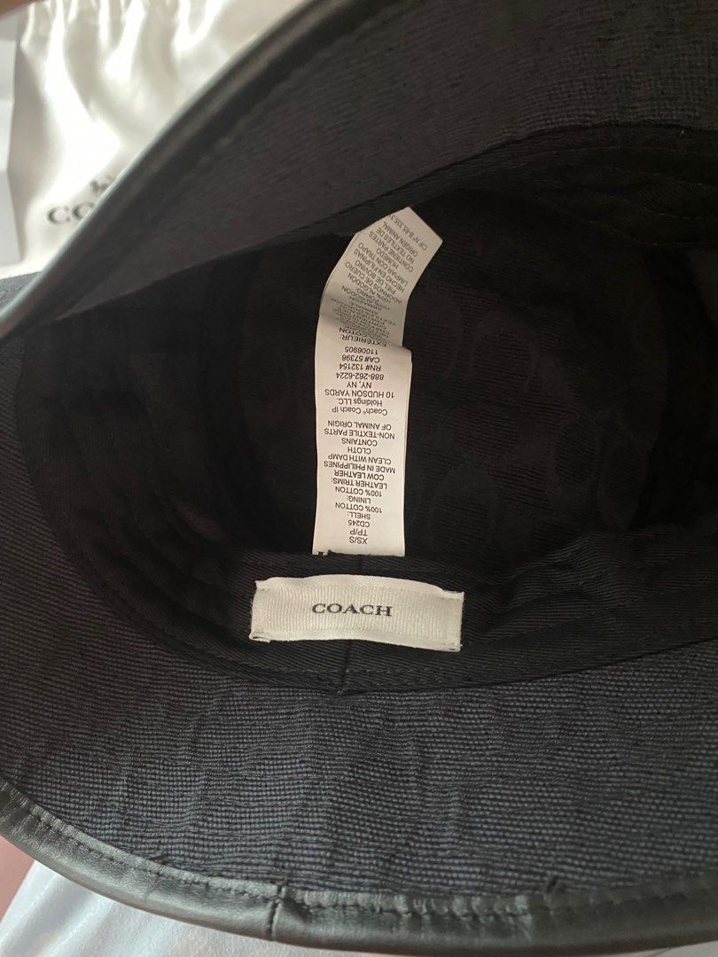 Coach bucket hat singature C jacquard canc, Women's Fashion, Watches ...