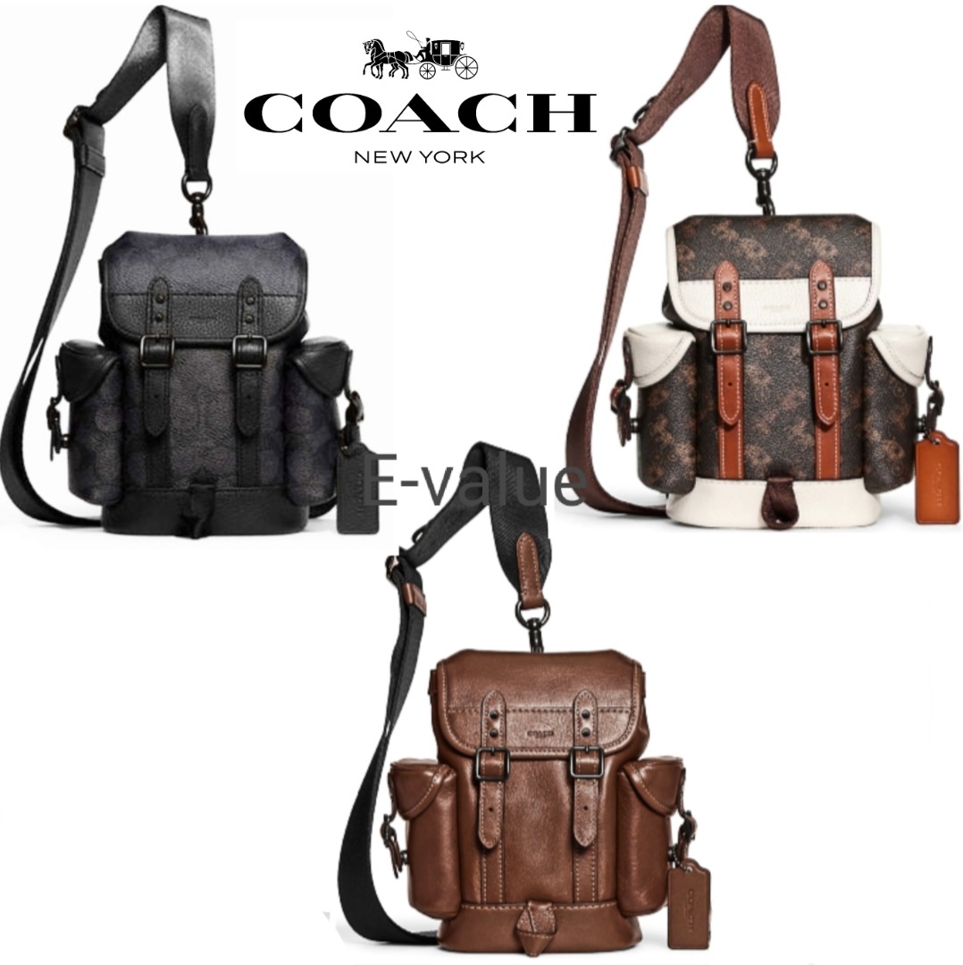 Coach Original Hitch Series Collection Backpack 13 In Signature Canvas ...