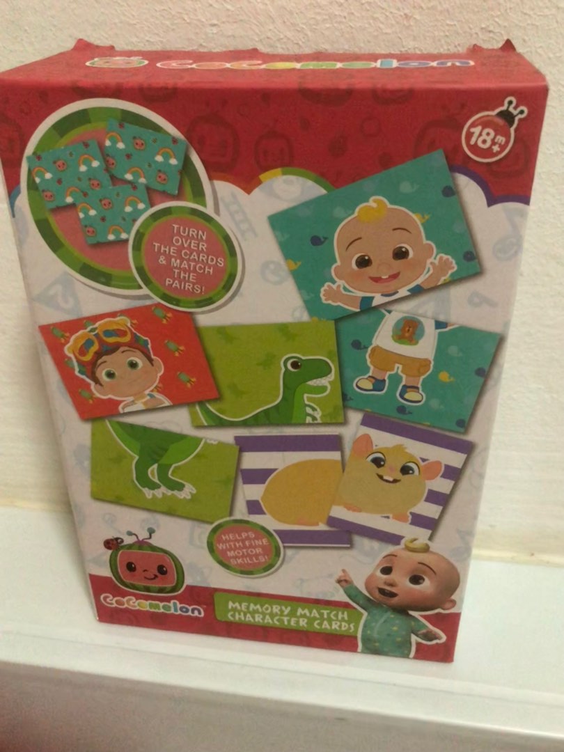 Cocomelon Memory match cards, Hobbies & Toys, Toys & Games on Carousell