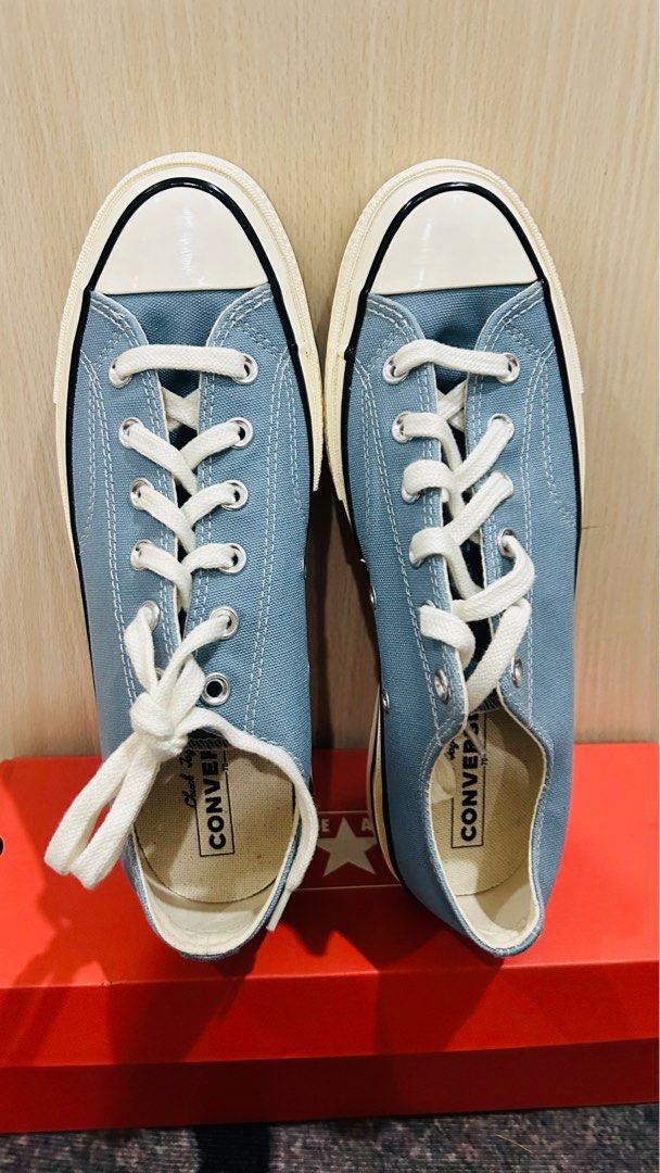 Converse Chuck Taylor 70 Low Cut Cocoon Blue, Men's Fashion, Footwear ...
