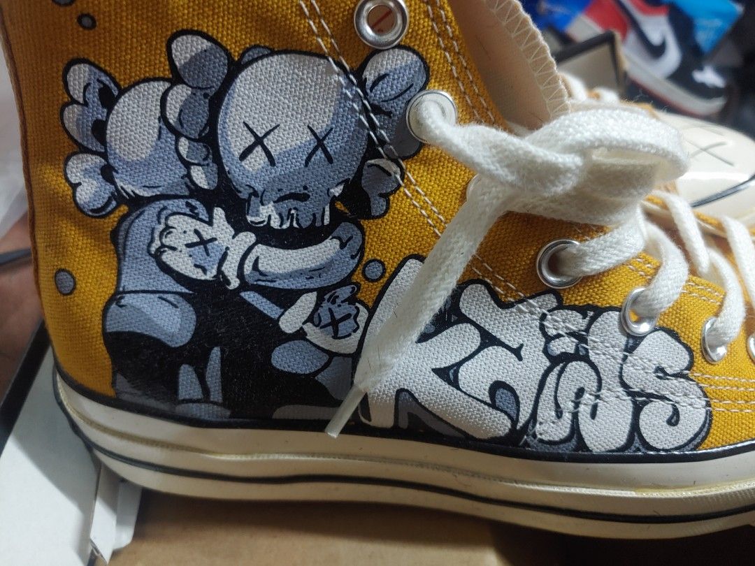 Converse x Kaws 70s, Women's Fashion, Footwear, Sneakers on Carousell