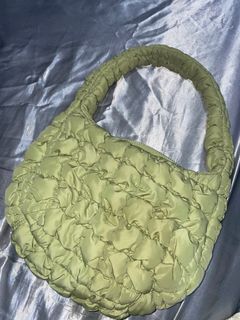 Cos Quilted Oversized Shoulder Bag - Bright Blue, Women's Fashion, Bags ...