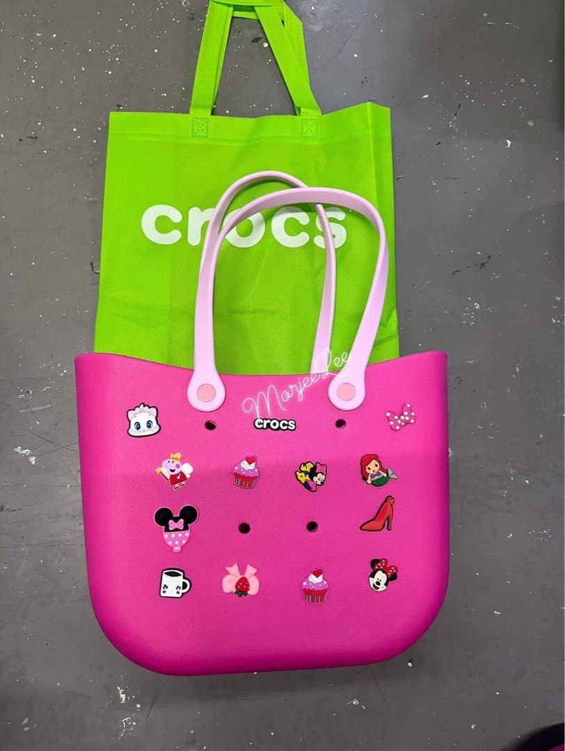 Crocs Eva Tote Bag, Women's Fashion, Bags & Wallets, Beach Bags on ...