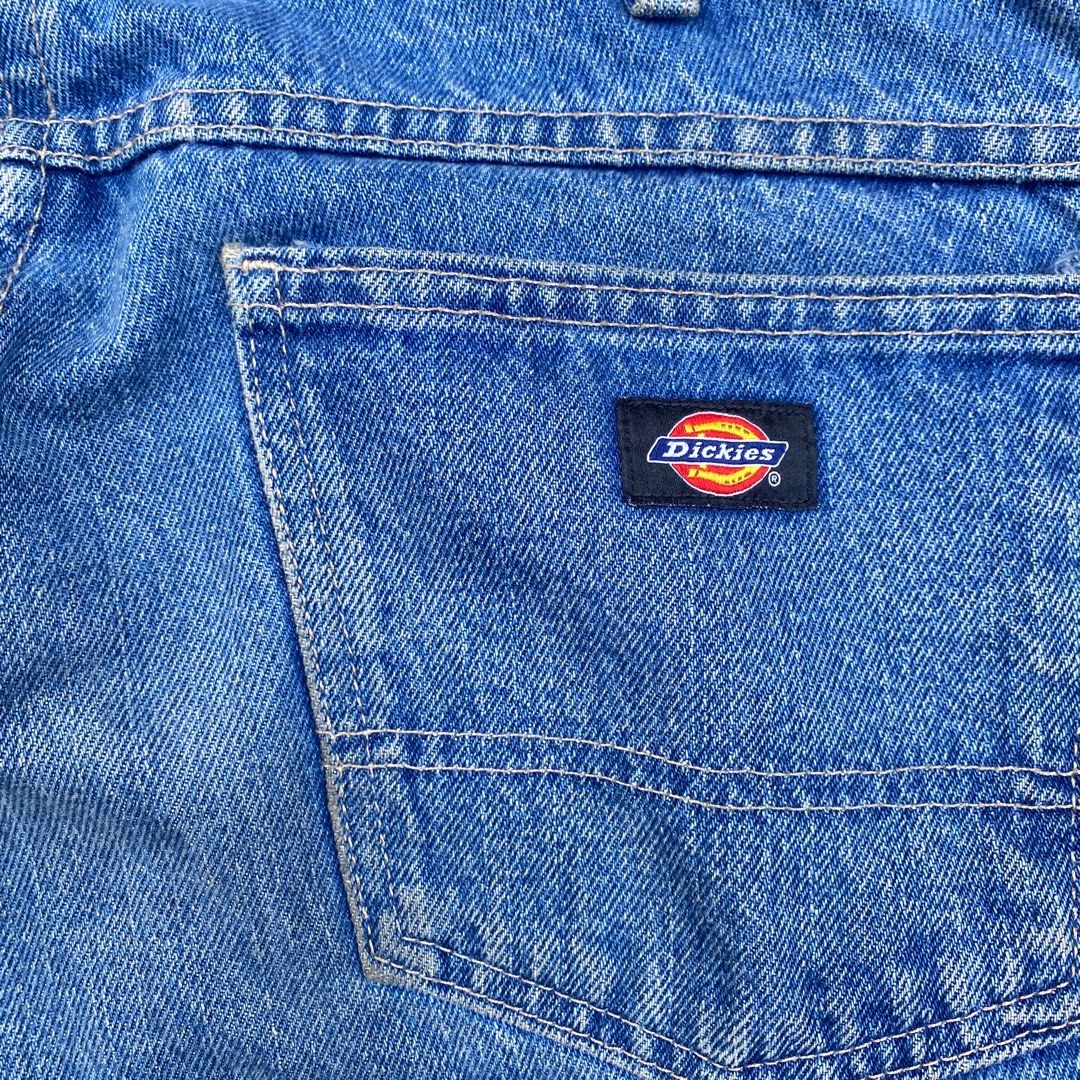 Dickies Denim Double Knee, Men's Fashion, Bottoms, Jeans on Carousell