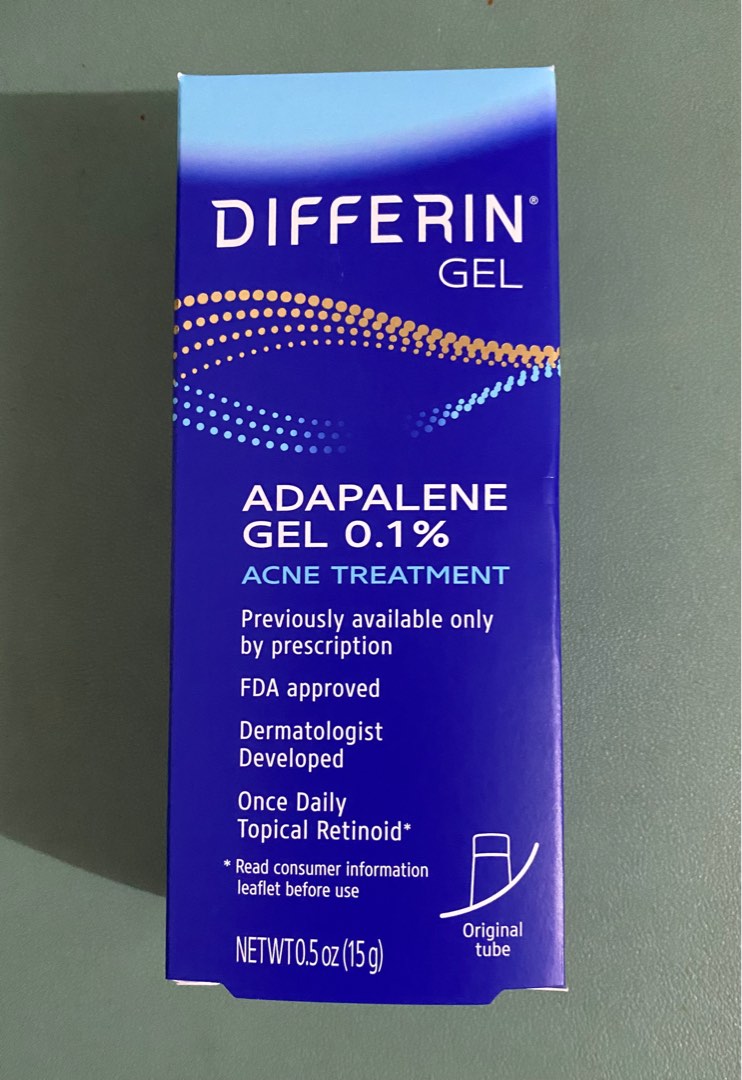 Differi n Adapalene Gel 0.1% 15g, Beauty & Personal Care, Face, Face ...