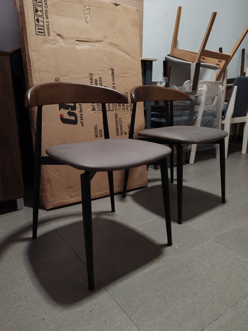 Dining chair metal leg defect, Furniture & Home Living, Furniture ...