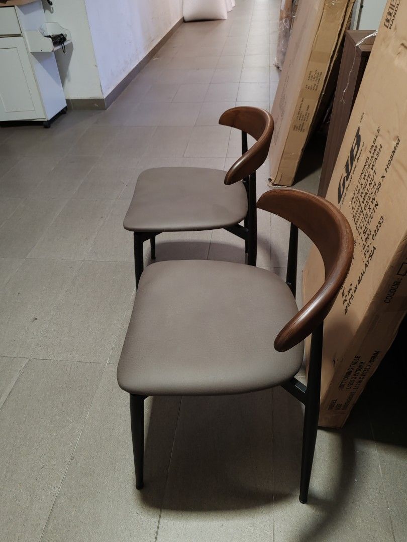 Dining chair metal leg defect, Furniture & Home Living, Furniture ...