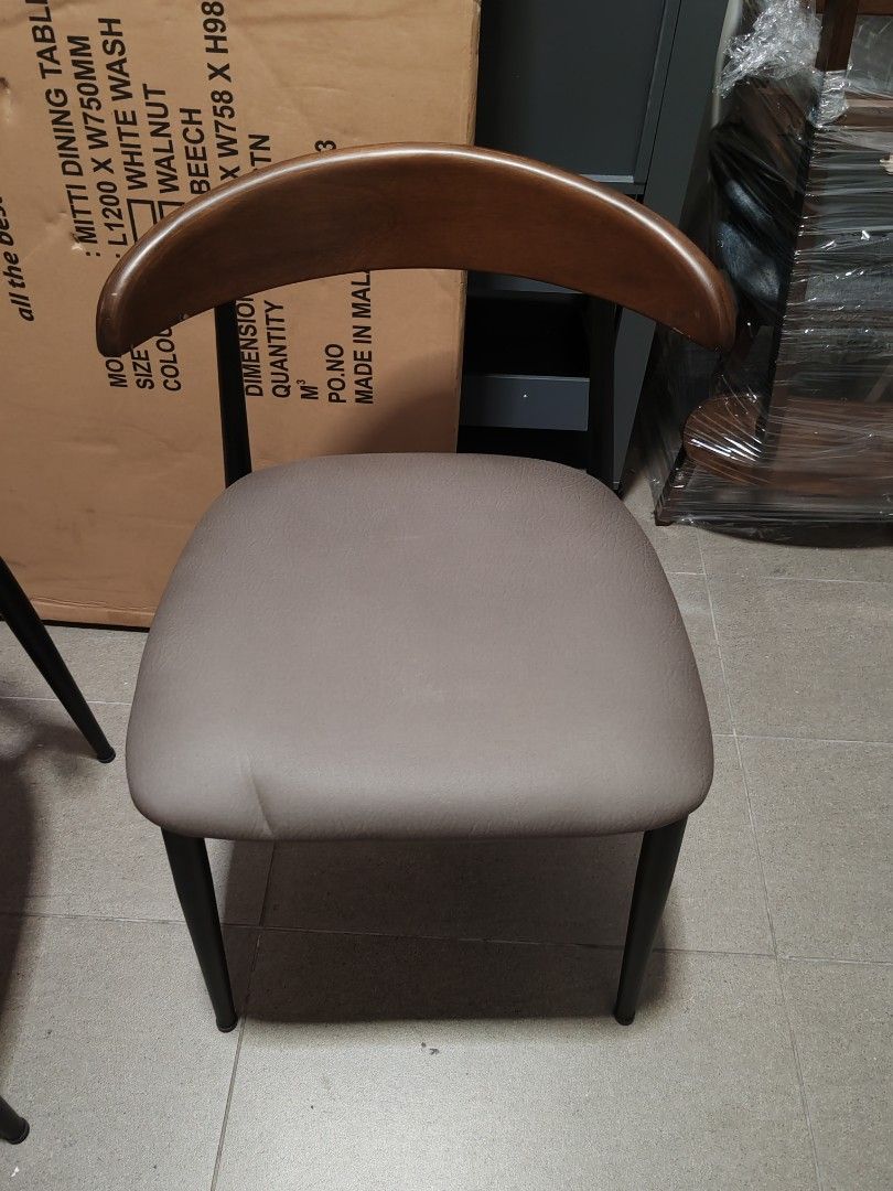 Dining chair metal leg defect, Furniture & Home Living, Furniture ...