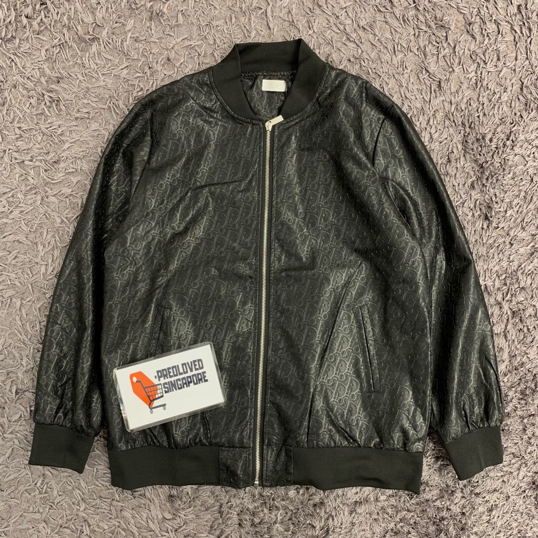 Dior varsity jacket, Barang Mewah, Pakaian di Carousell