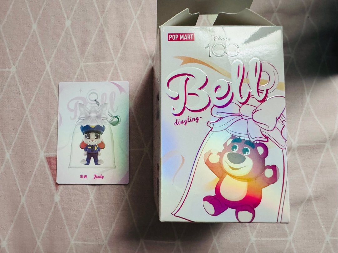 Disney 100 Bell (POP MART) Judy, Hobbies & Toys, Toys & Games on Carousell