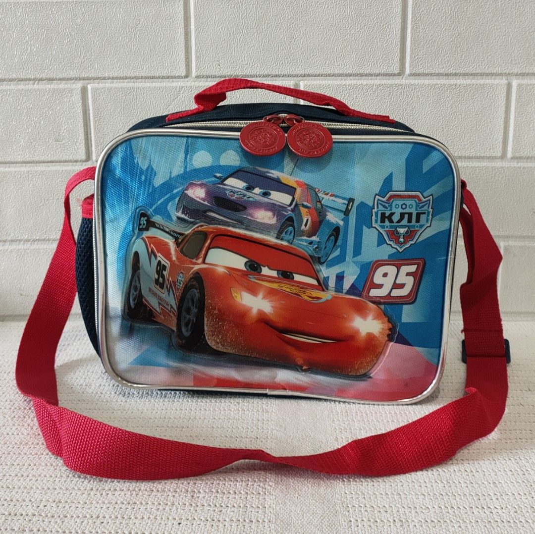 Disney Pixar Cars Lunch Bag, Fesyen Wanita, Tas & Dompet di Carousell