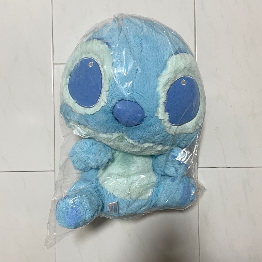 Disney Stitch Pastel Blue Plush, Hobbies & Toys, Toys & Games on Carousell