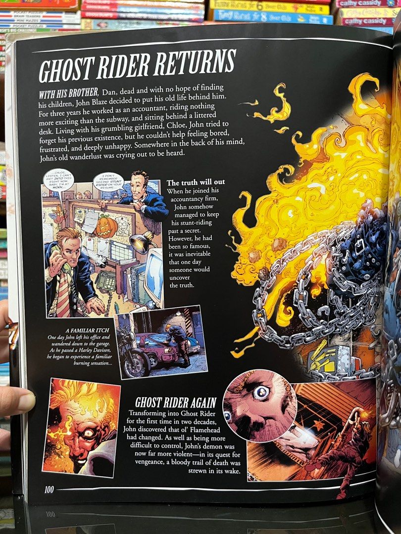DK: The Ghost Rider The Ultimate Guide, Hobbies & Toys, Books ...