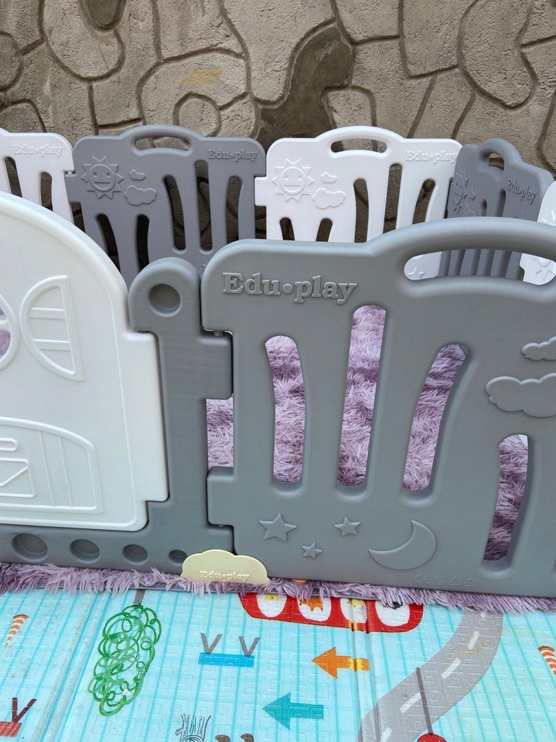 Edu Play Playfence with box, Babies & Kids, Infant Playtime on Carousell