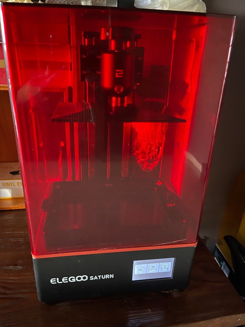 Elegoo Saturn 4K resin printer, Computers & Tech, Printers, Scanners ...