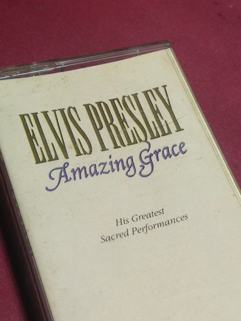 ELVIS Presley "Amazing Grace" album/audio cassette tape/His greatest ...