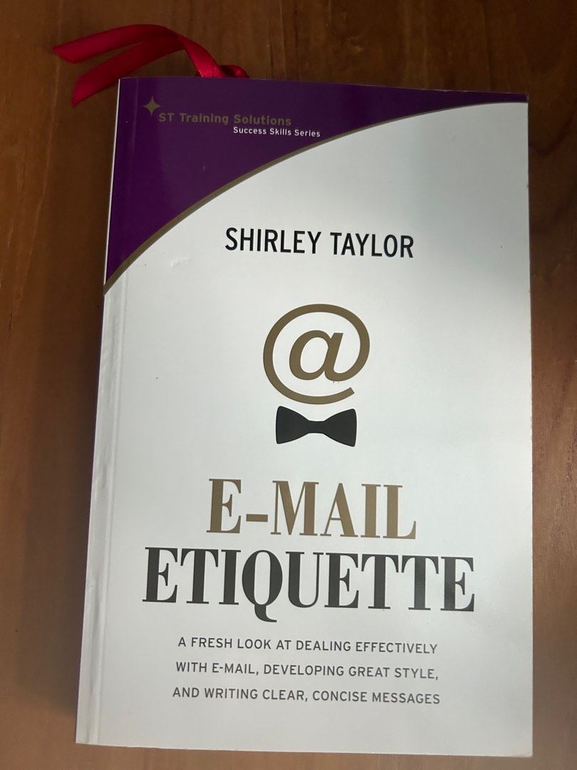 Email etiquette, Hobbies & Toys, Books & Magazines, Fiction & Non ...