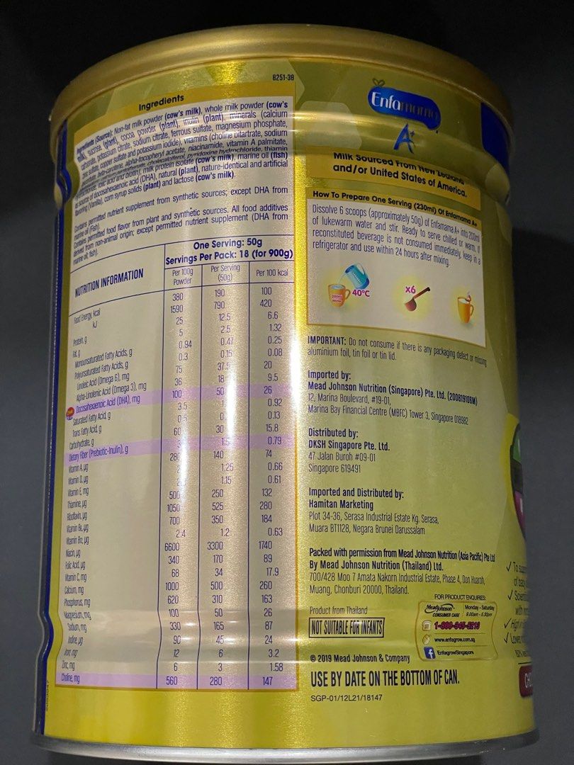 Enfamama A+ Milk Powder Maternal & Lactating Formula 900g Chocolate ...