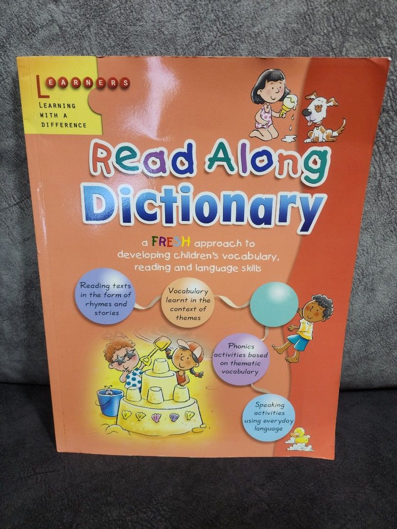 English read along dictionary with CD Rom, Babies & Kids, Infant ...