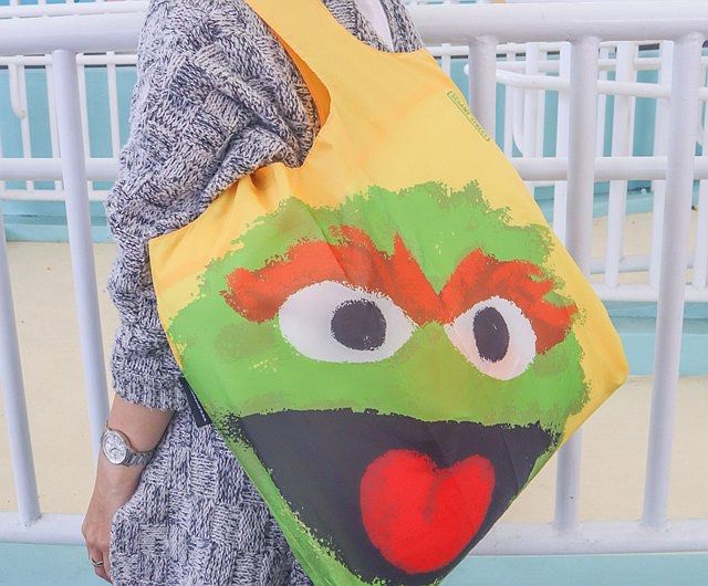 Envirosax Sesame Street Reusable Bag Recycle Bag, Hobbies & Toys ...