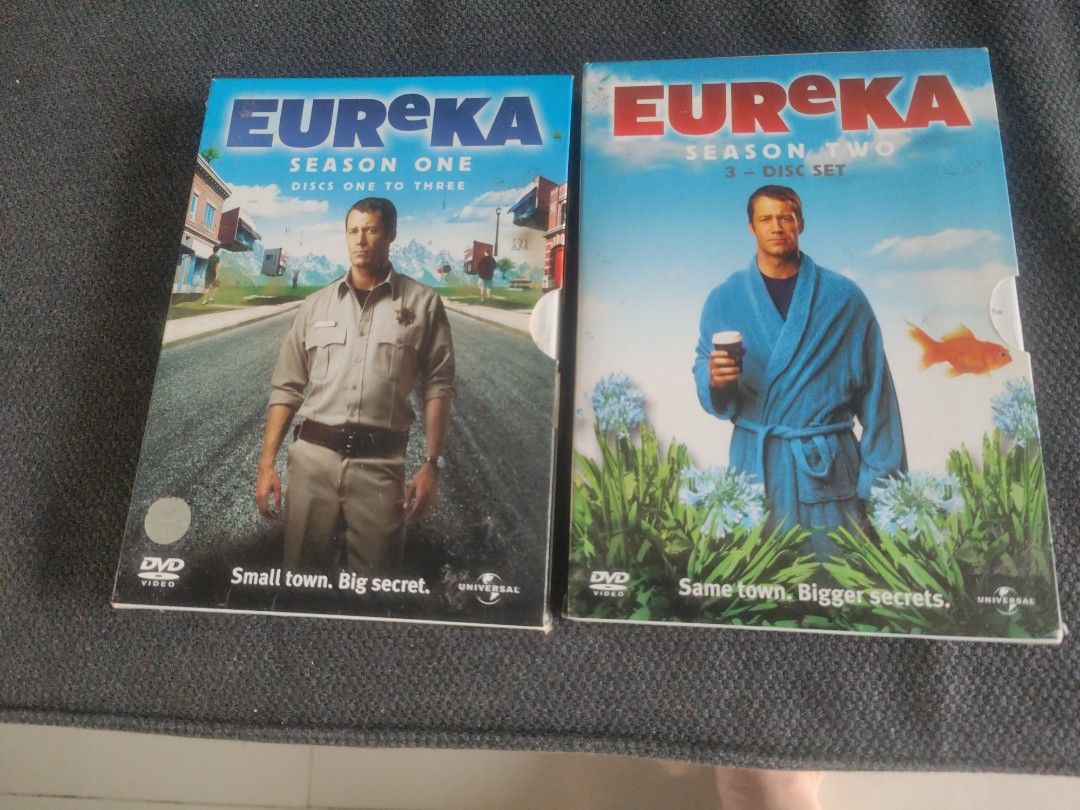 Eureka Season 1 -2 DVDs (all for $15), Hobbies & Toys, Music & Media ...