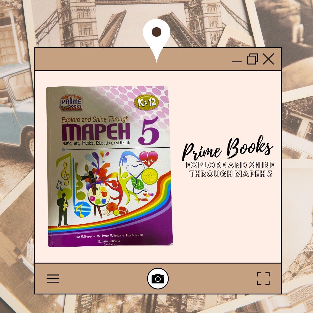explore and shine through mapeh 5 prime books, Hobbies & Toys, Books ...