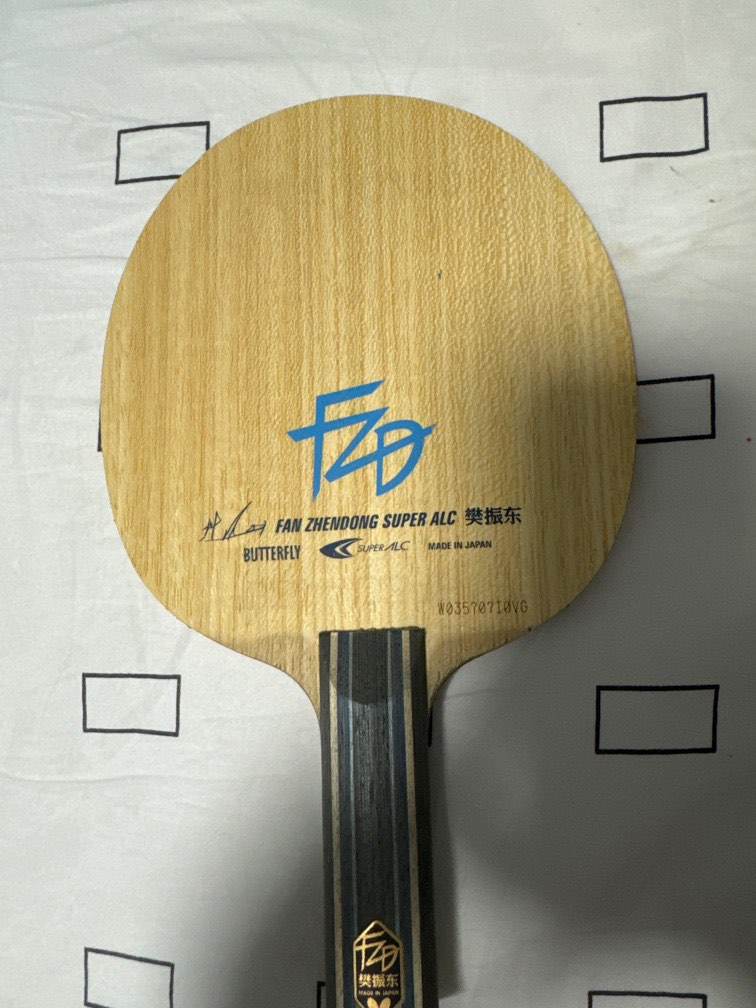 fan zhendong super alc, Sports Equipment, Sports & Games, Racket & Ball ...