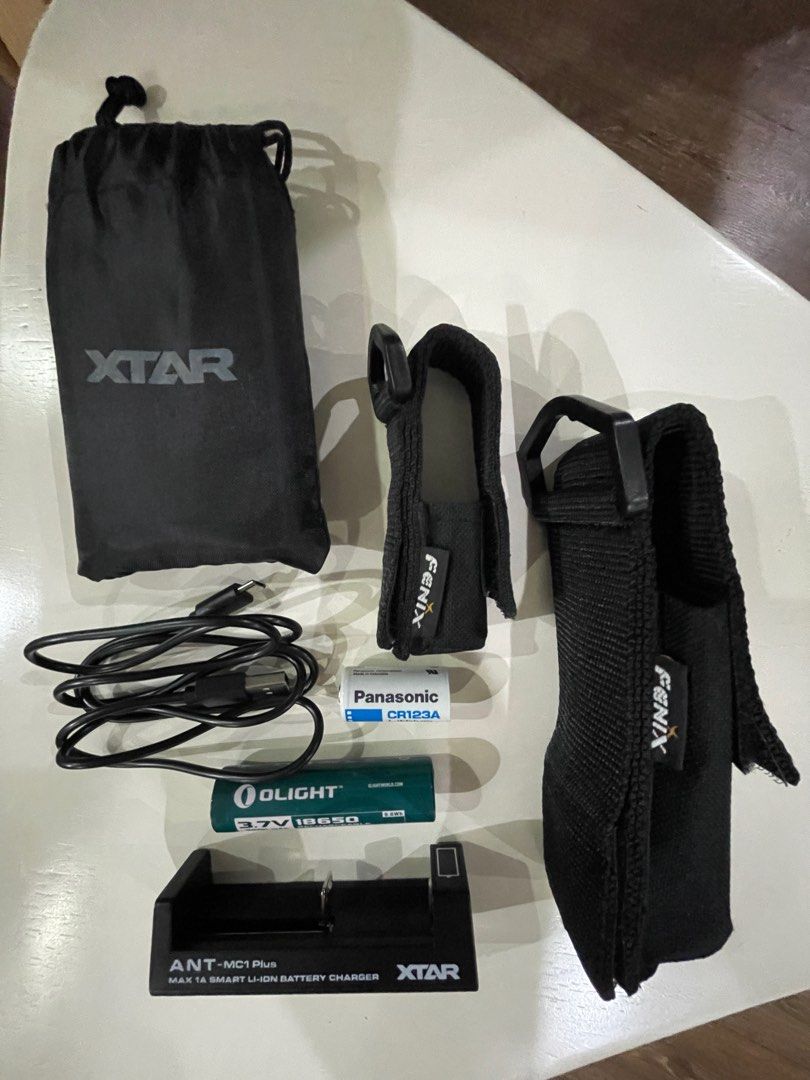 Fenix TK09 + PD20 tactical flashlight, Sports Equipment, Hiking ...