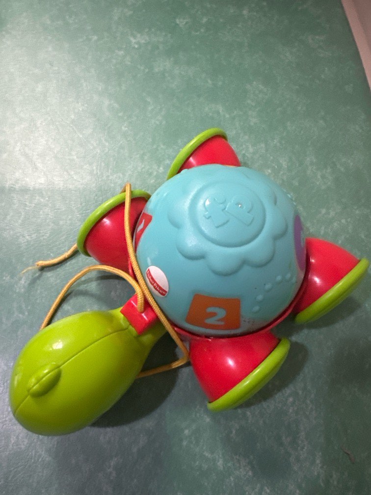 Fisher Price turtle toy play along, Babies & Kids, Infant Playtime on ...