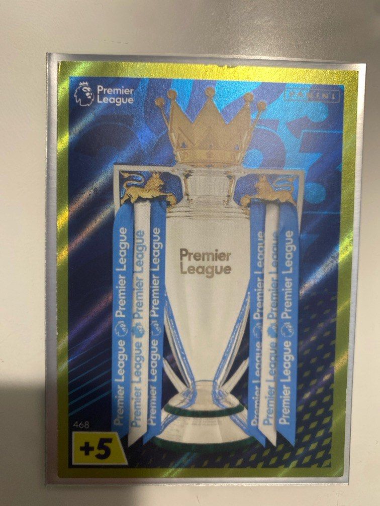 Football cards premier league trophy and palmeiras, Hobbies & Toys ...