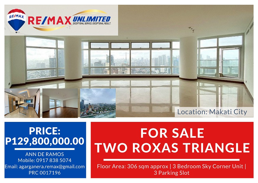 For Sale: Two Roxas Triangle, Property, For Sale, Apartments & Condos ...