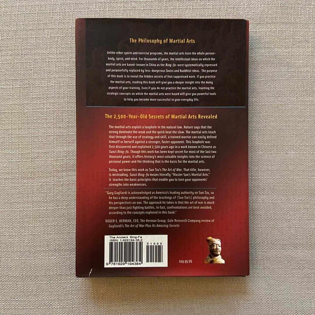 (Free shipping) The Ancient Bing-Fa: Martial Arts Strategy by Sun Tzu ...