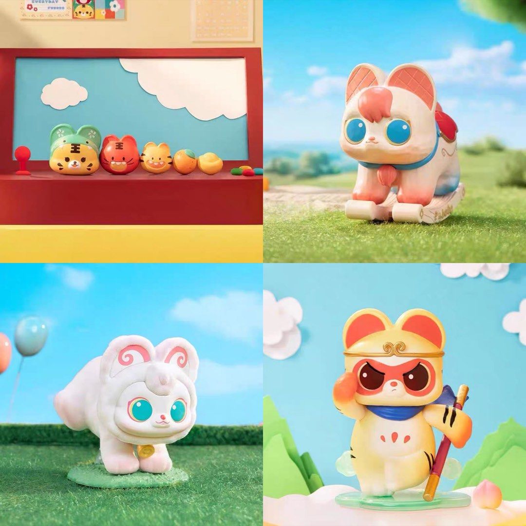 FUBOBO Treasure of Time Series Figures POPMART / FULL SET / SINGLE ...