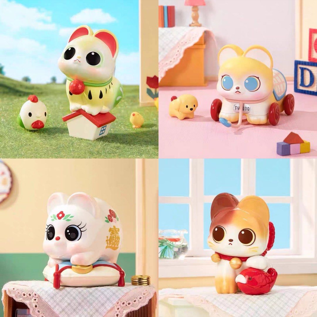 FUBOBO Treasure of Time Series Figures POPMART / FULL SET / SINGLE ...