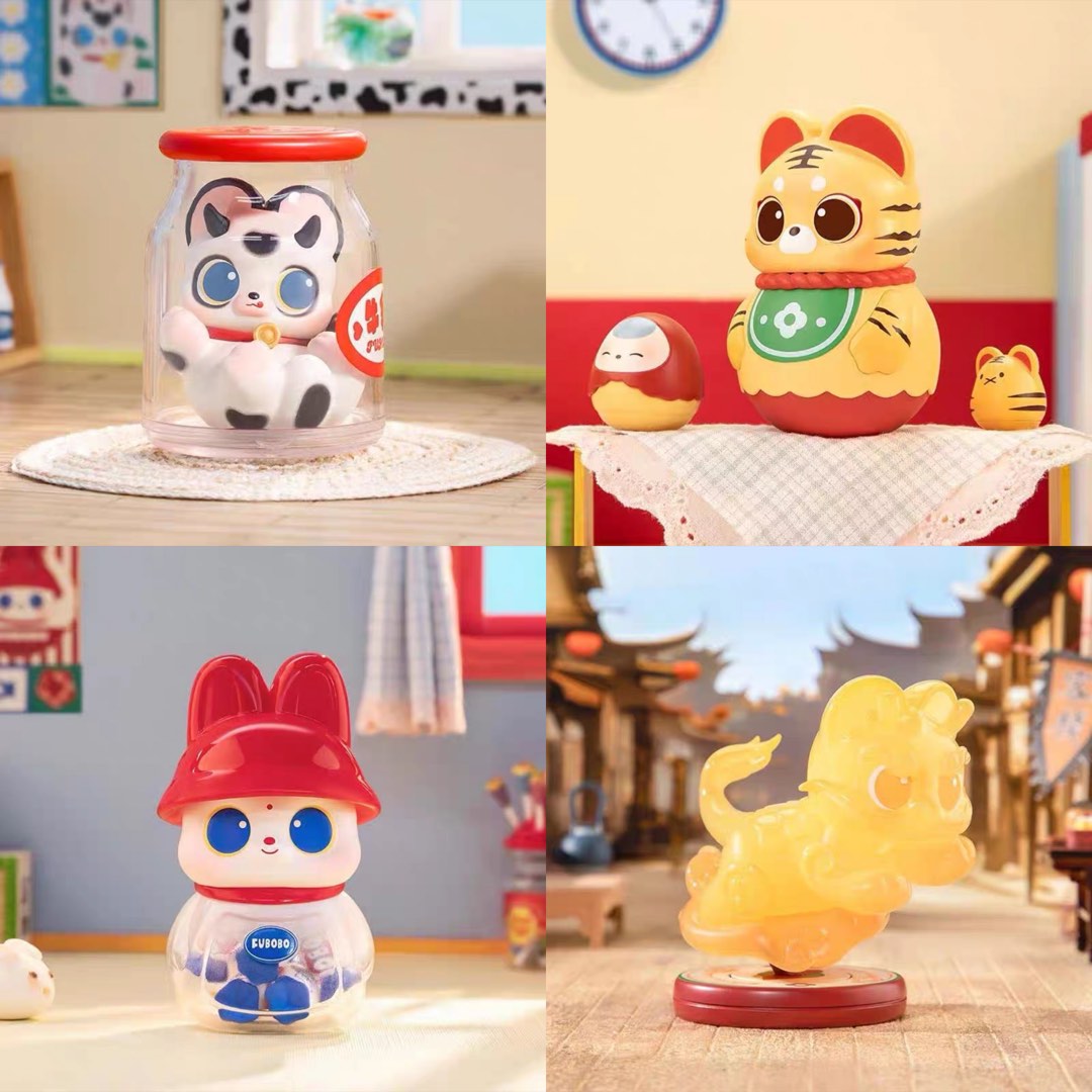 FUBOBO Treasure of Time Series Figures POPMART / FULL SET / SINGLE ...