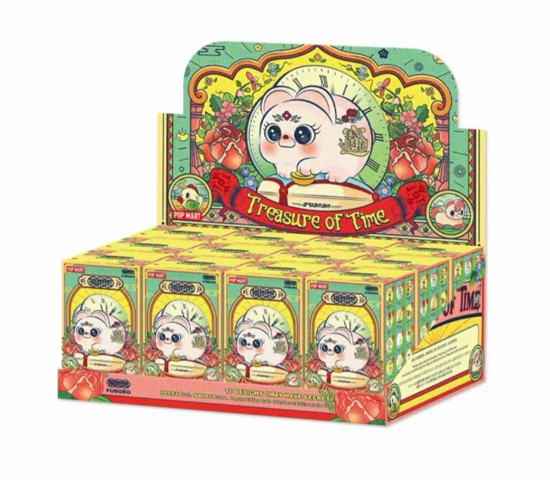 FUBOBO Treasure of Time Series Figures POPMART / FULL SET / SINGLE ...