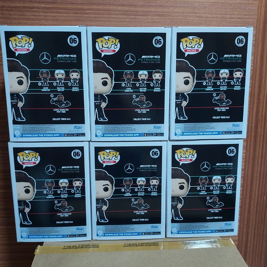 Funko George Russell F1 Mercedes, Hobbies & Toys, Toys & Games on Carousell