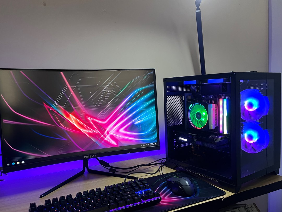 Ryzen | RTX |144Hz | Gaming PC + Monitor Set Up, Computers & Tech ...