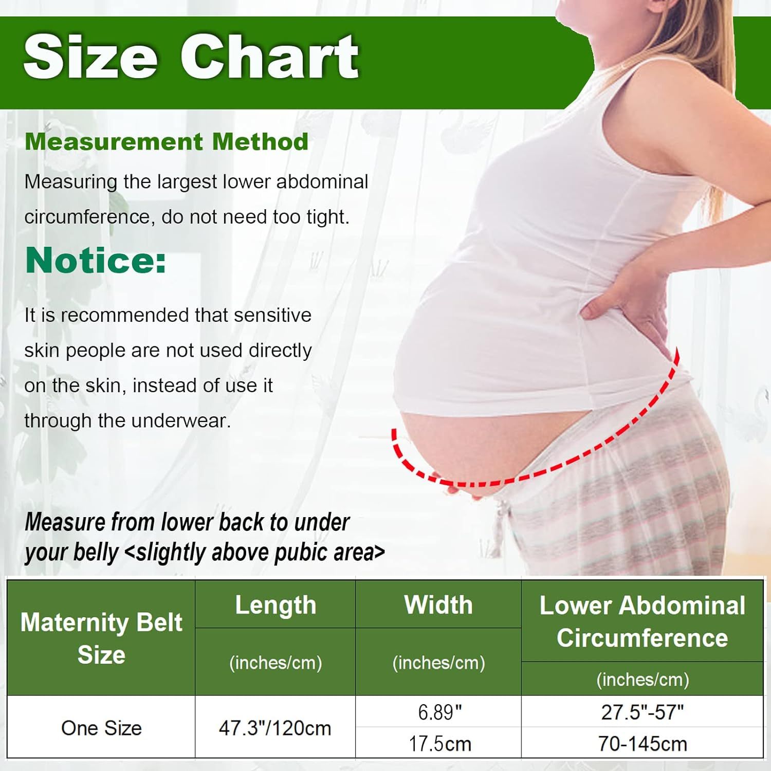 Gepoetry Maternity Belly Band for Pregnant Women | Pregnancy Belly ...