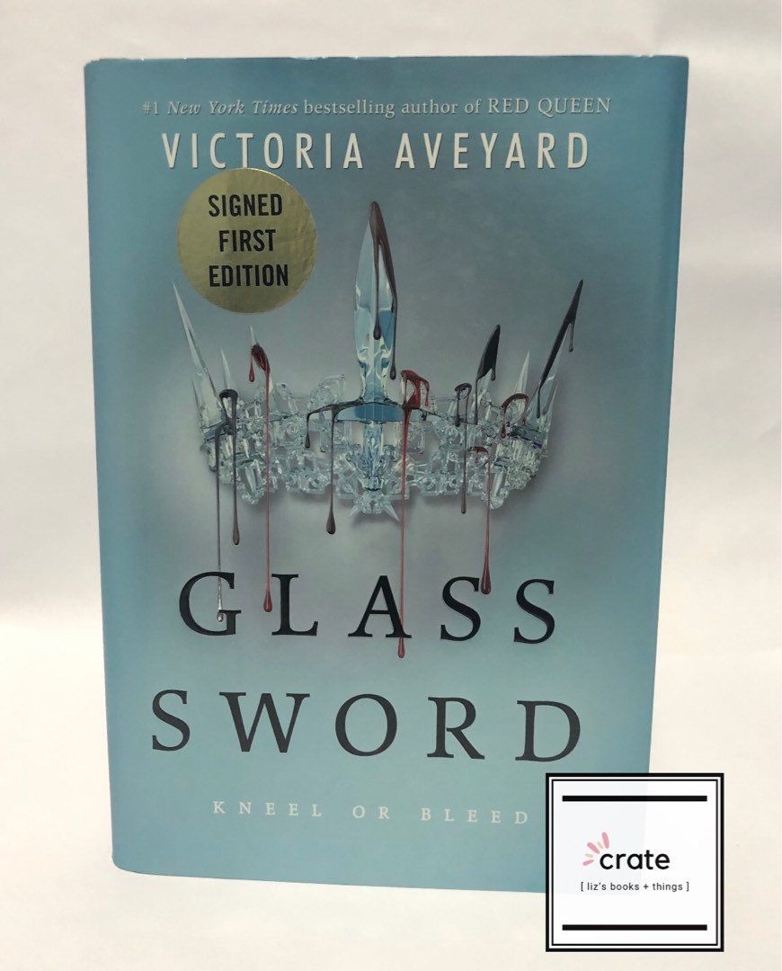 Glass Sword by Victoria Aveyard (Hardcover) Signed First Edition ...