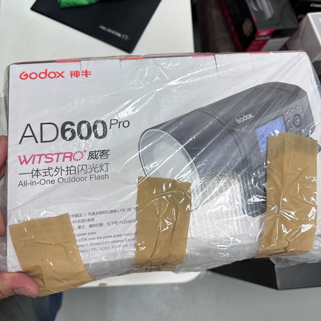 Godox AD600 Pro All-in-One Outdoor Flash Light camera Lightening ...