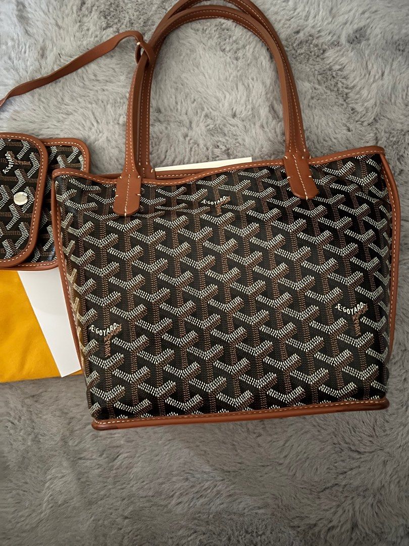 Goyard Mini Anjou, Luxury, Bags & Wallets on Carousell