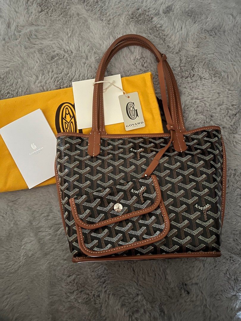 Goyard Mini Anjou, Luxury, Bags & Wallets on Carousell