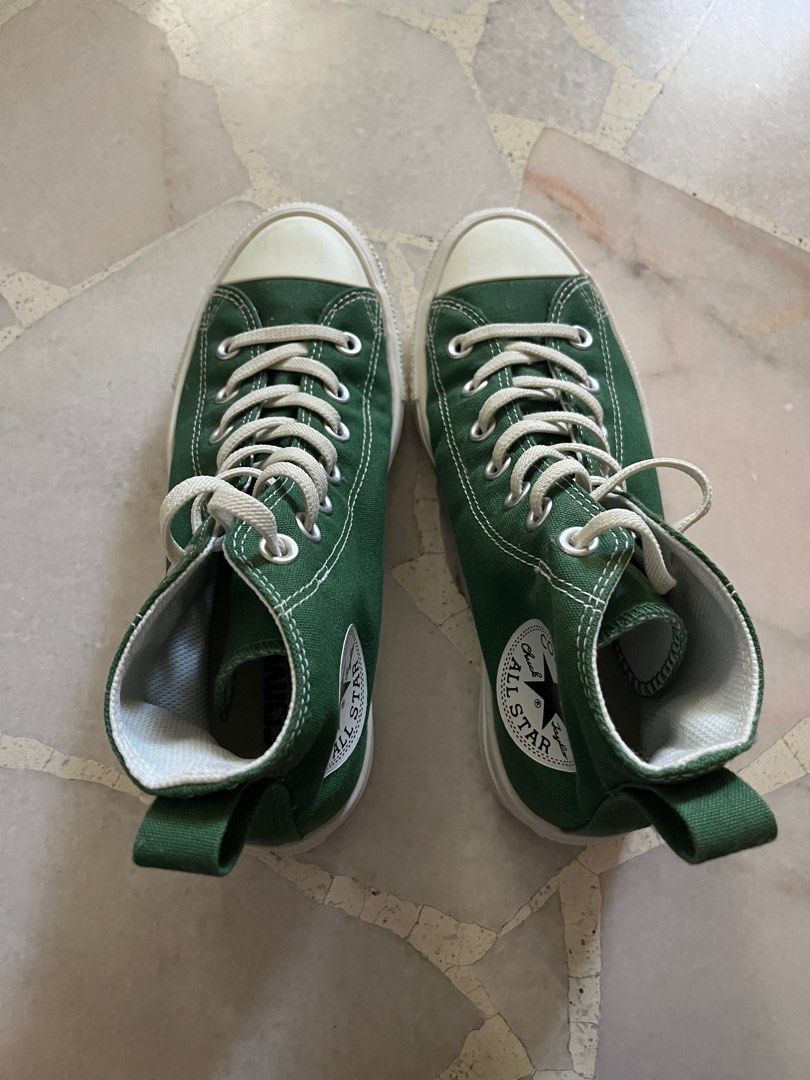 green converse, Women's Fashion, Footwear, Sneakers on Carousell