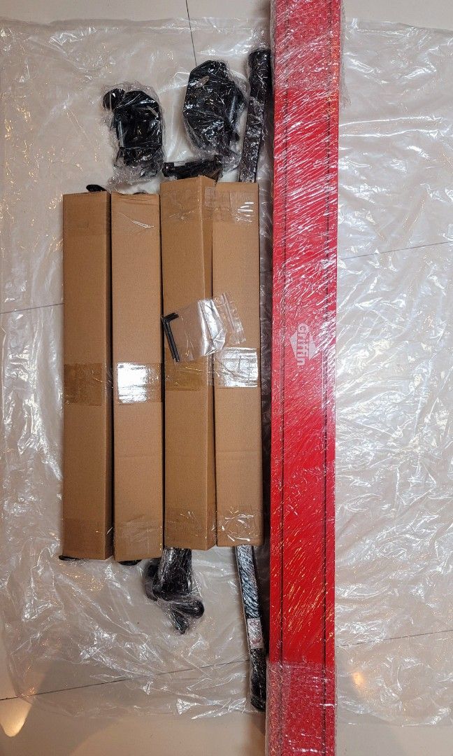 Griffin 2-Tier Column Keyboard Stand with Mic Boom Arm, Audio, Other ...