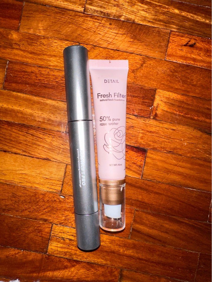 GRWM brow lift + Details Cosmetics foundation in Cashew 15ml, Beauty ...