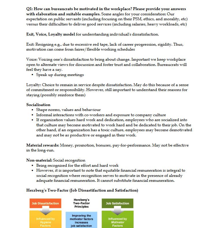 HA1003 Introduction to Public Administration NTU PPGA, Hobbies & Toys ...
