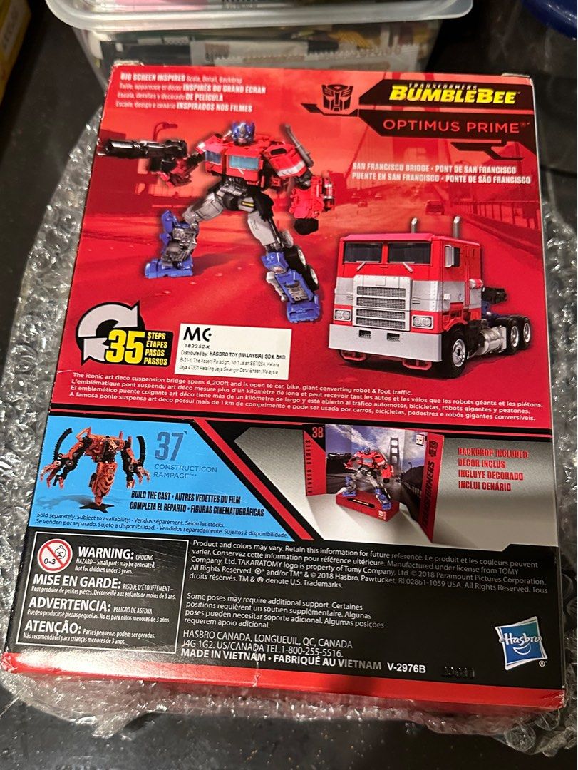 hasbro studio series ss38 voyager studio optimus prime, Hobbies & Toys ...